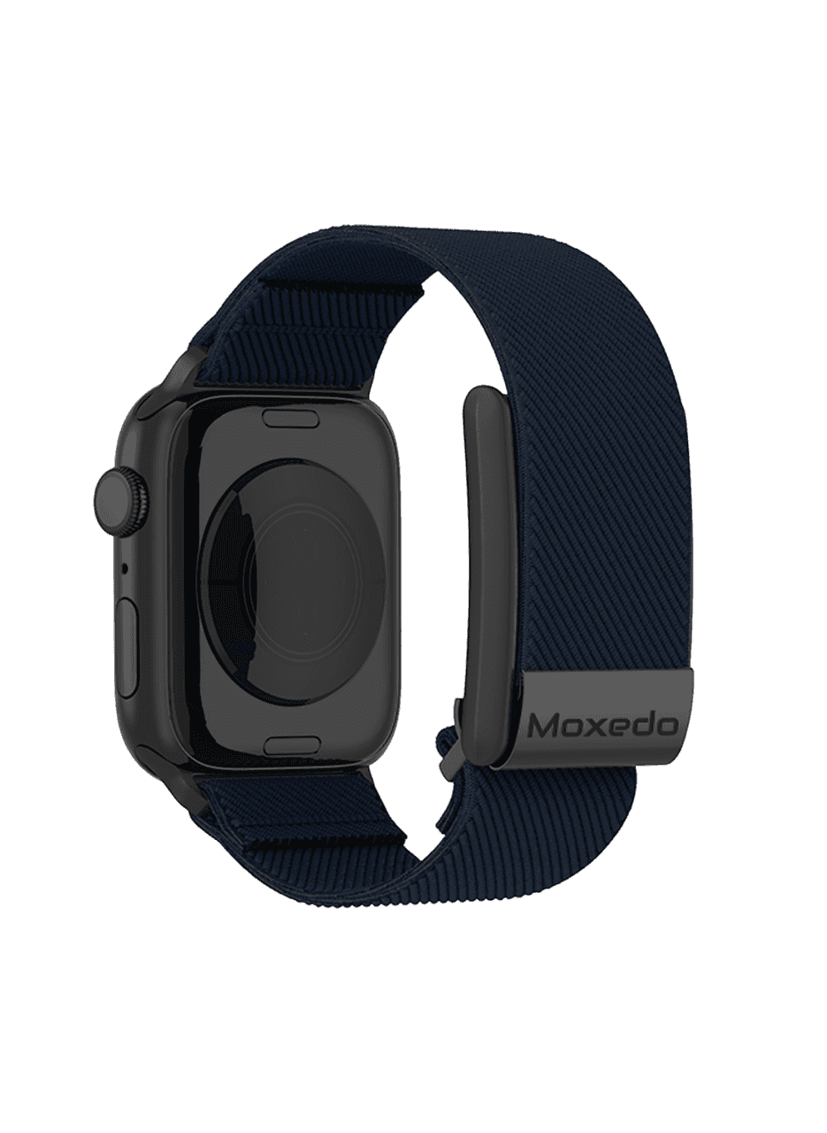 Moxedo Hybrid Fit-Weave Nylon Braided Band Adjustable Replacement Strap ...